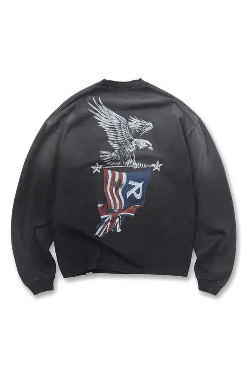 REPRESENT Eagle Graphic Long Sleeve T-shirt