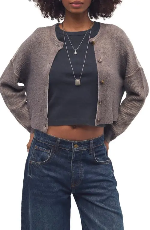 Free People Ottilie Cardigan - Espresso