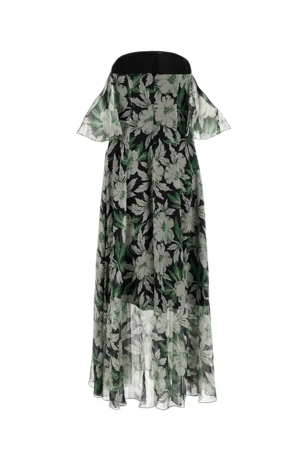 Loewe Printed Silk Dress