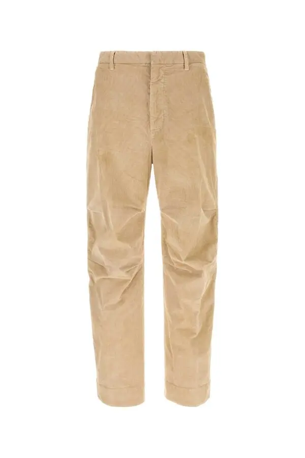 Dsquared2 Beige Stretch Corduroy Pant