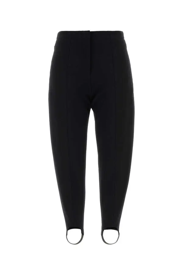 Loewe Stretch Wool Blend Pant - Black