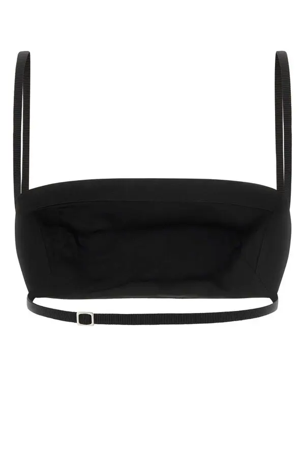 JIL SANDER Wool Blend Crop-top
