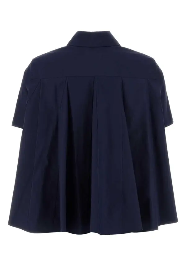 Loewe Navy Poplin Paula S Ibiza Shirt - Blue