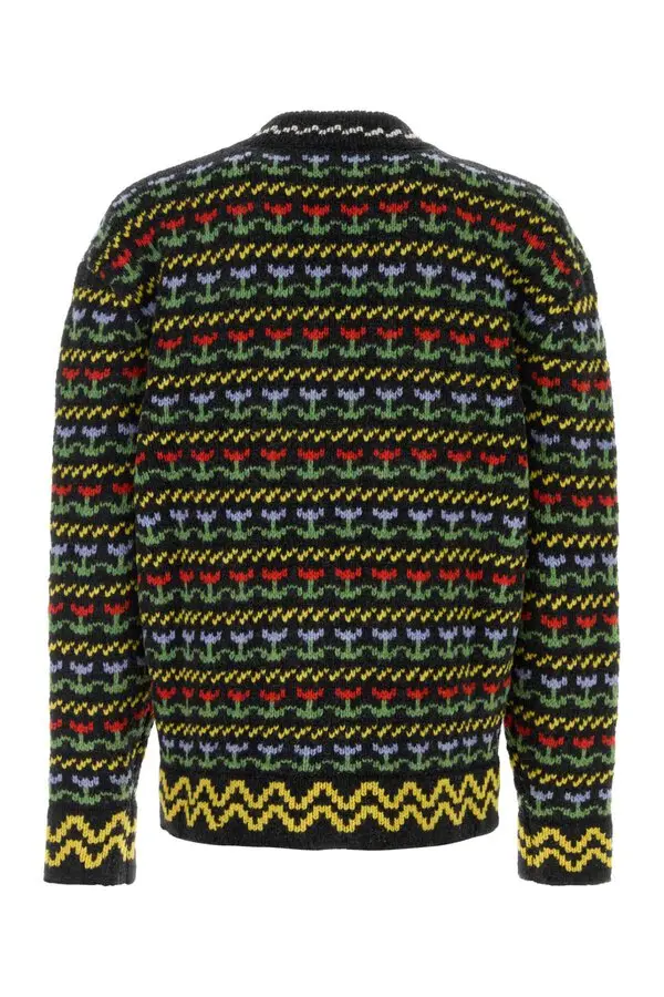 Marni Embroidered Wools Sweater