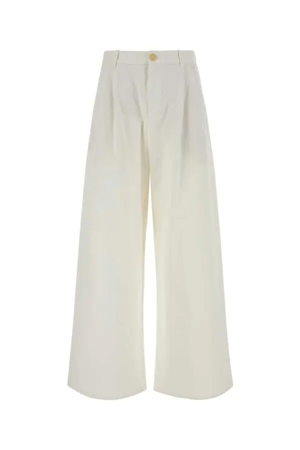 JIL SANDER Cotton Wide-leg Pant
