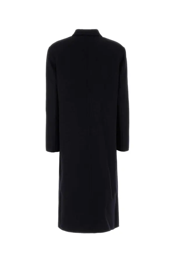 JIL SANDER Cashmere Coat - Black