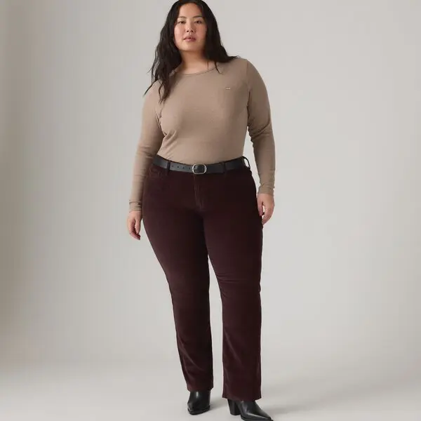 LEVI'S Classic Straight Corduroy Pants Jeans - Java