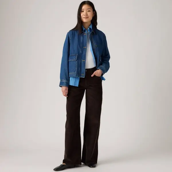LEVI'S Middy Wide-leg Jeans - Java