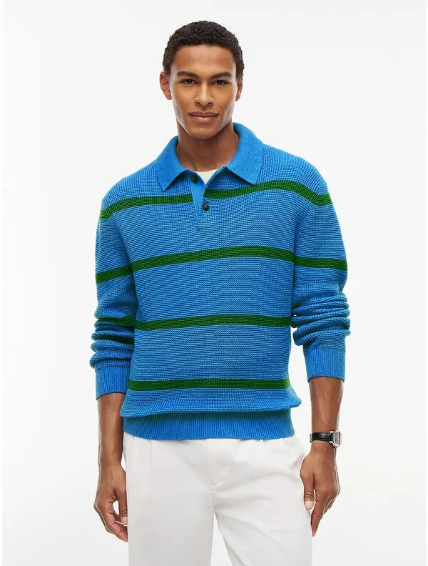Tommy Hilfiger Waffle-knit Sweater Polo