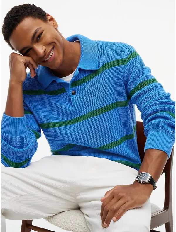 Tommy Hilfiger Waffle-knit Sweater Polo