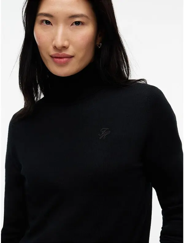 Tommy Hilfiger Merino Wool Turtleneck Sweater