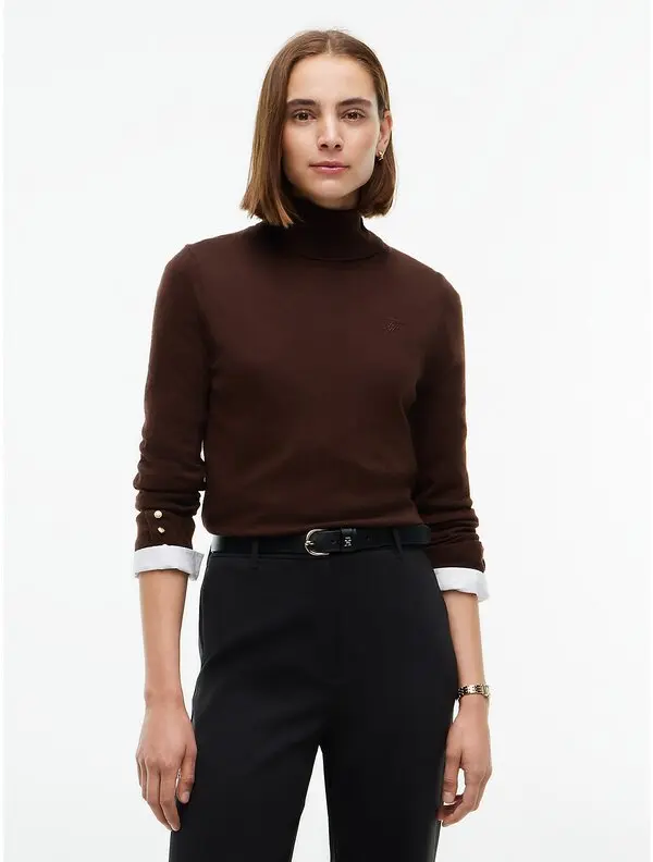 Tommy Hilfiger Merino Wool Turtleneck Sweater