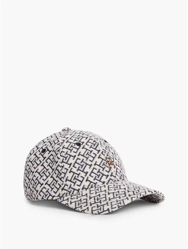 Tommy Hilfiger Jacquard Monogram Baseball Cap