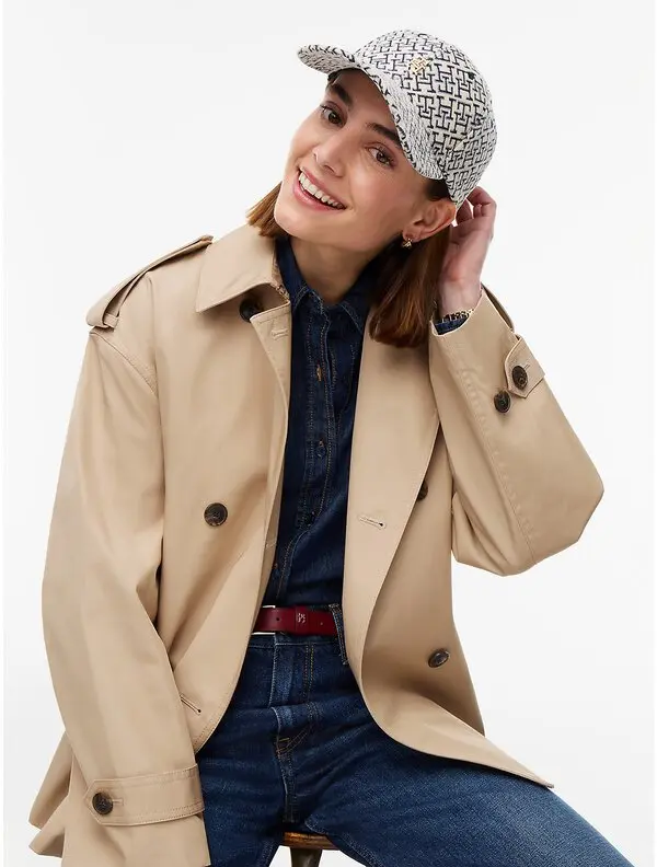 Tommy Hilfiger Jacquard Monogram Baseball Cap