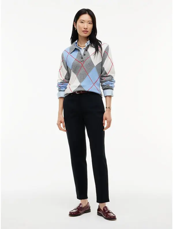 Tommy Hilfiger Stretch Gabardine Slim Straight Pant