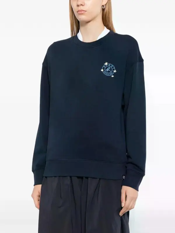 AGNES B. Logo-embroidered Sweatshirt