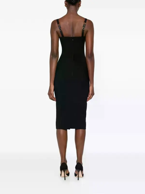 Elisabetta Franchi Sweetheart-neck Sleeveless Dress