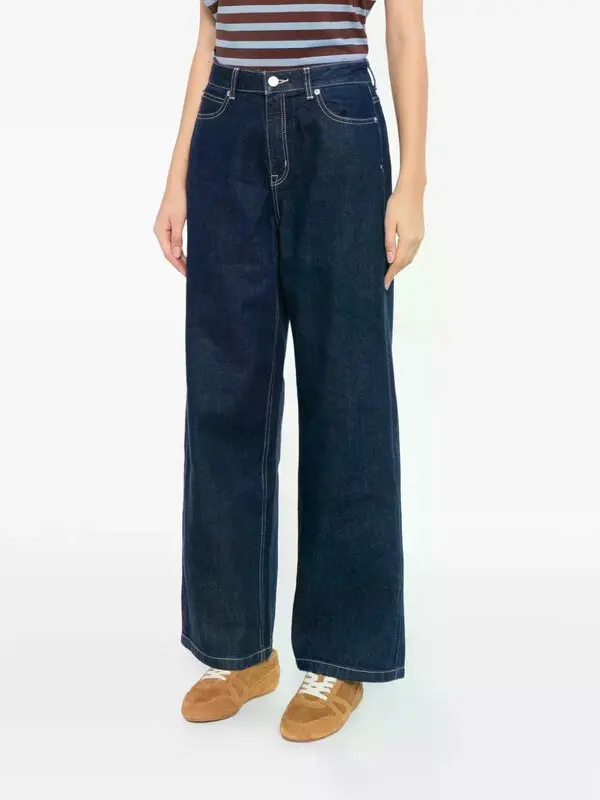 AGNES B. Wide-leg Jeans
