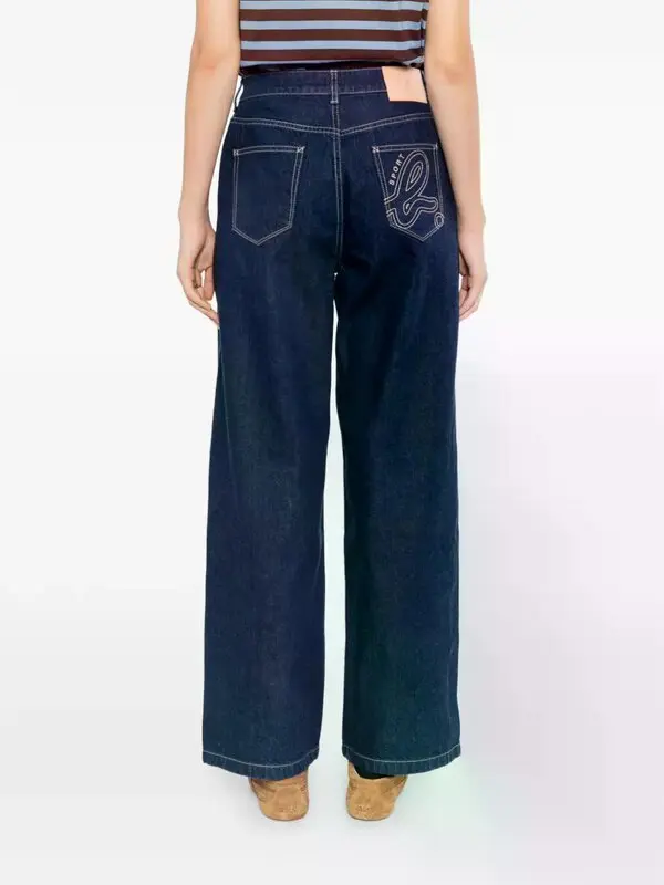 AGNES B. Wide-leg Jeans