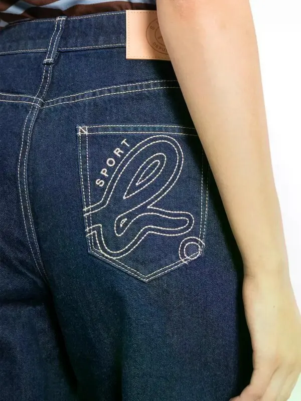 AGNES B. Wide-leg Jeans