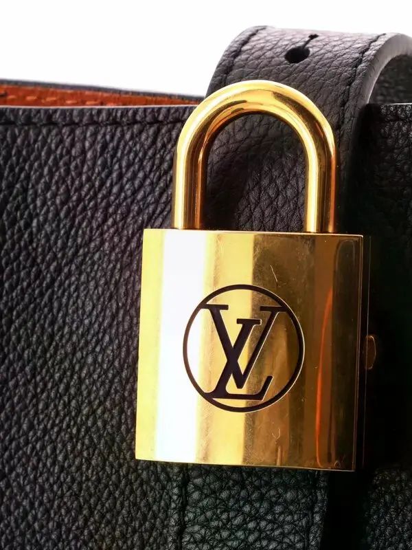 LOUIS VUITTON Low Key Cabas Leather Mm Tote Bag