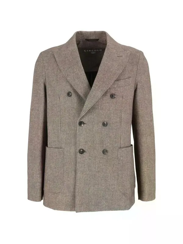 CIRCOLO 1901 Double-breasted Patch-pocket Jacket