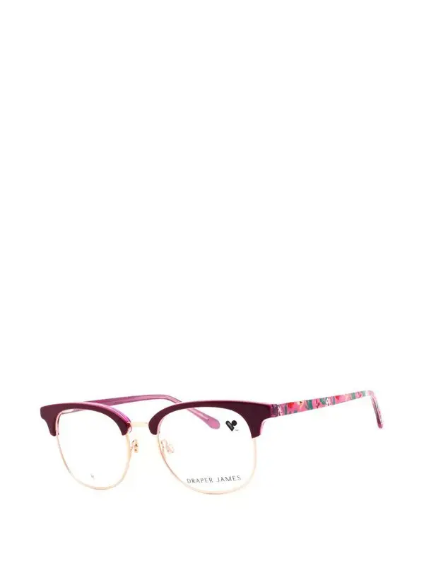 DRAPER JAMES Browline-frame Glasses