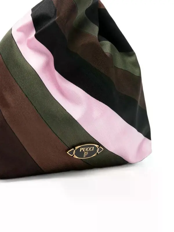 Emilio Pucci Printed Silk-twill Pochette