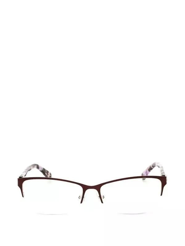 Kate Spade New York Marnie Oval-frame Glasses - Purple