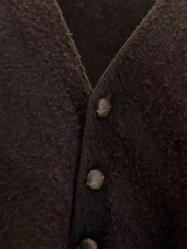 GOLDEN GOOSE Cardigan In Casentino-effect Wool