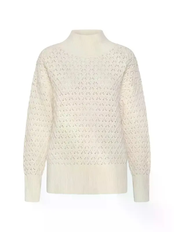 Marella Open-knit High-neck Sweater