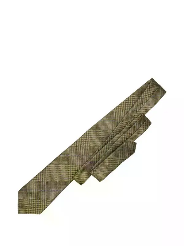 ELIZABETTA Spoleto Jacquard Tie - Green