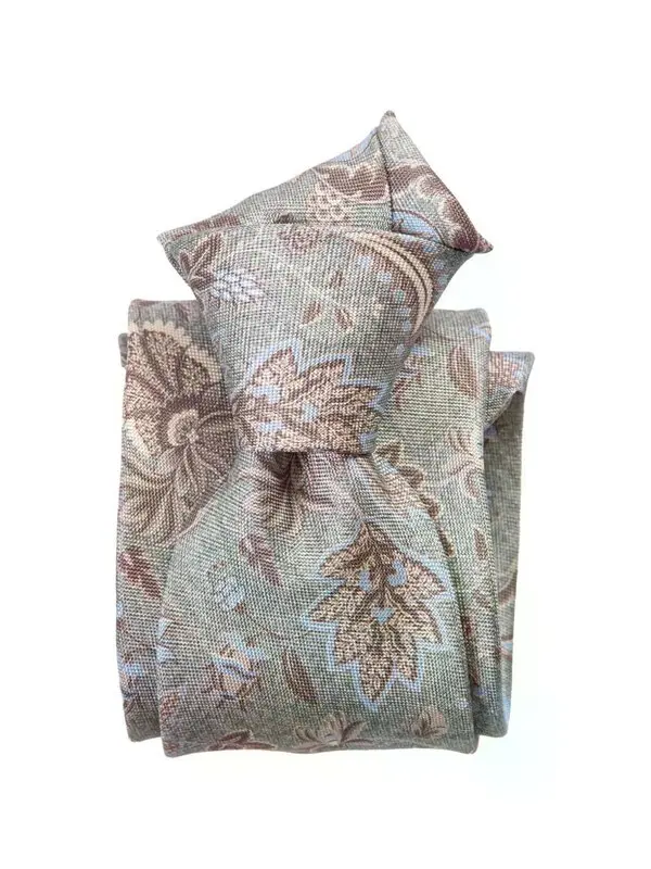 ELIZABETTA Medici Floral-print Tie