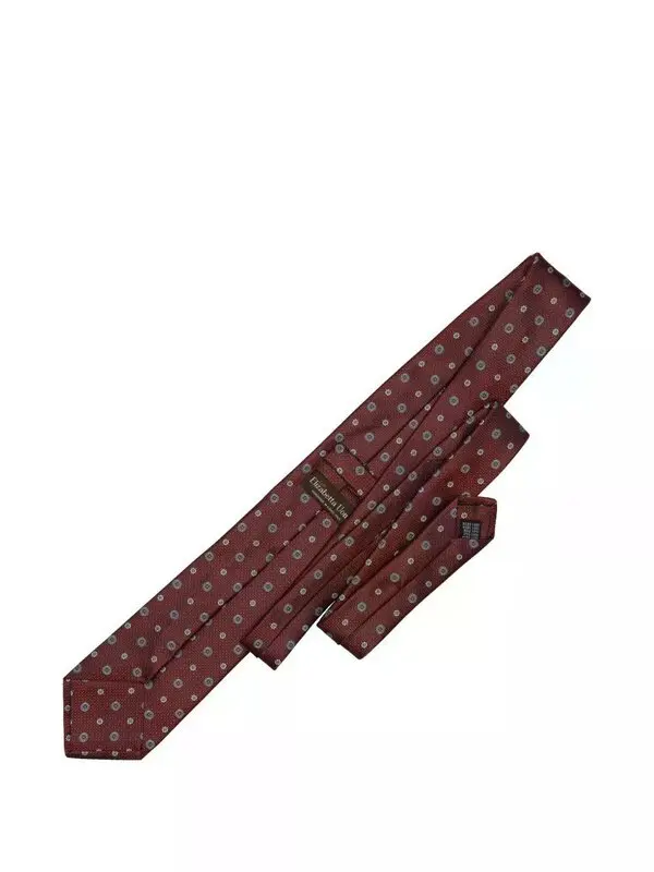 ELIZABETTA Benelli Jacquard-woven Tie