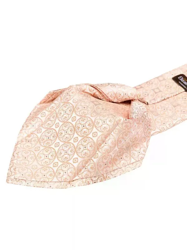 ELIZABETTA Palladio Jacquard Silk Tie