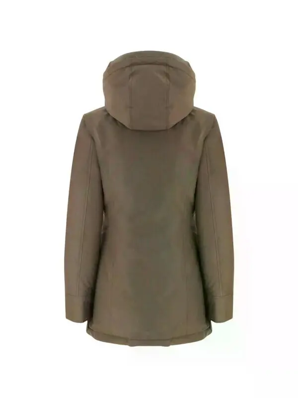 Woolrich Arctic Hooded Parka Coat - Brown