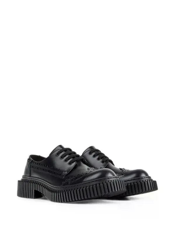 Camper Pix Brogue-detail Leather Loafers Shoes
