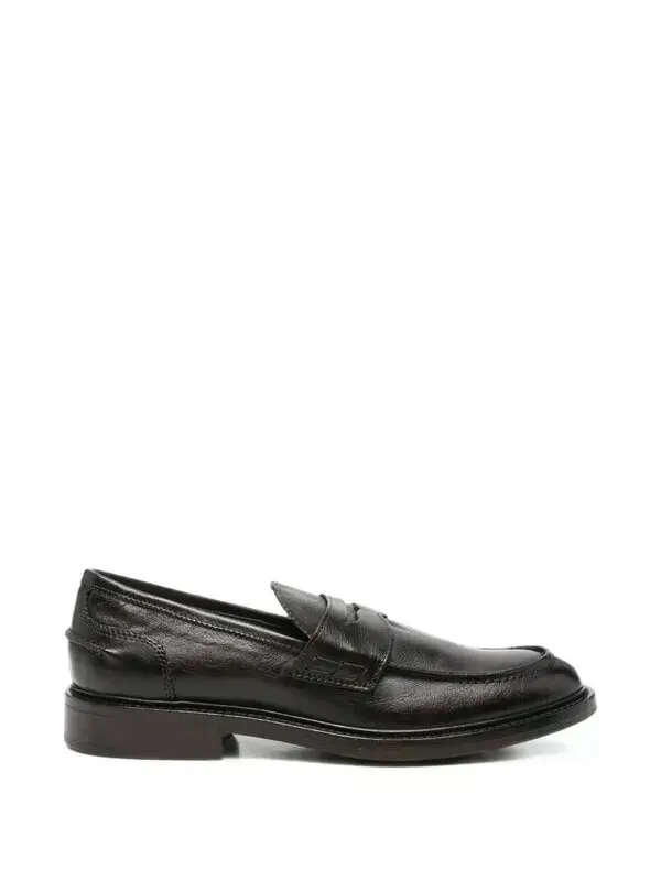 FRATELLI RENNELLA Leather Loafers - Brown