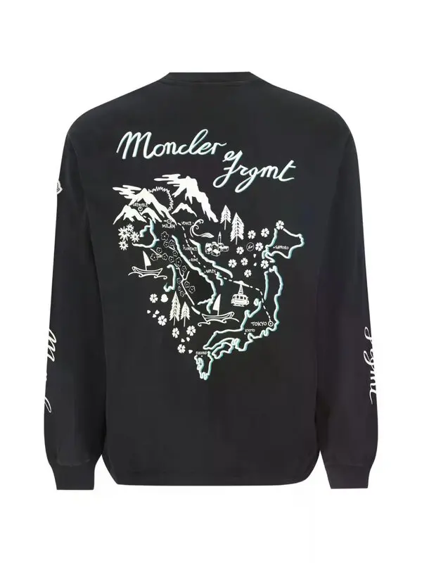 Moncler X Frgmt Logo-print T-shirt