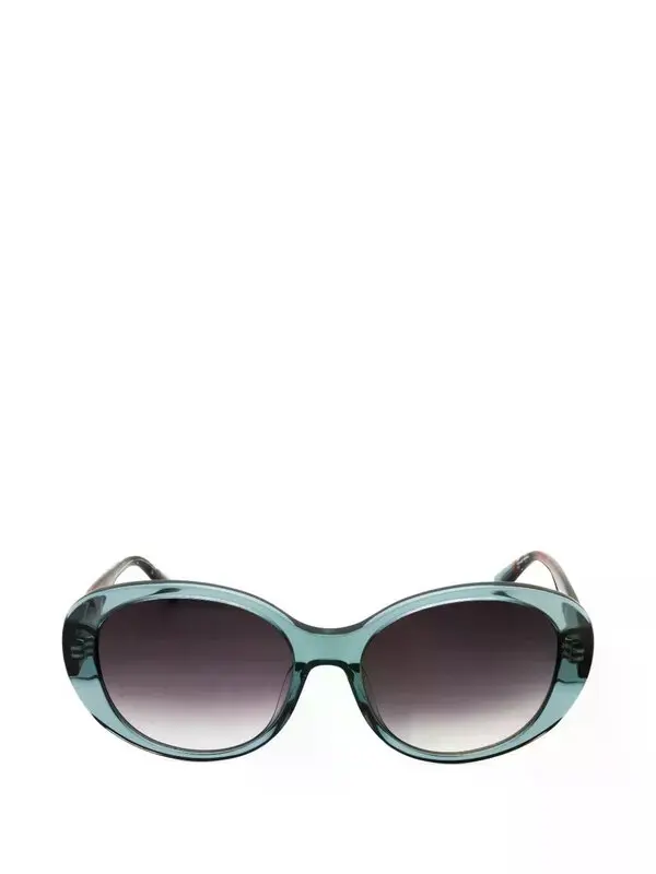 Anne Klein Oval-frame Sunglasses
