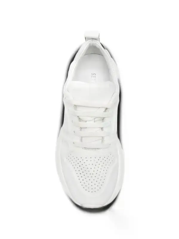 SERGIO MORETTI FIRENZE Perforated Panel Sneakers