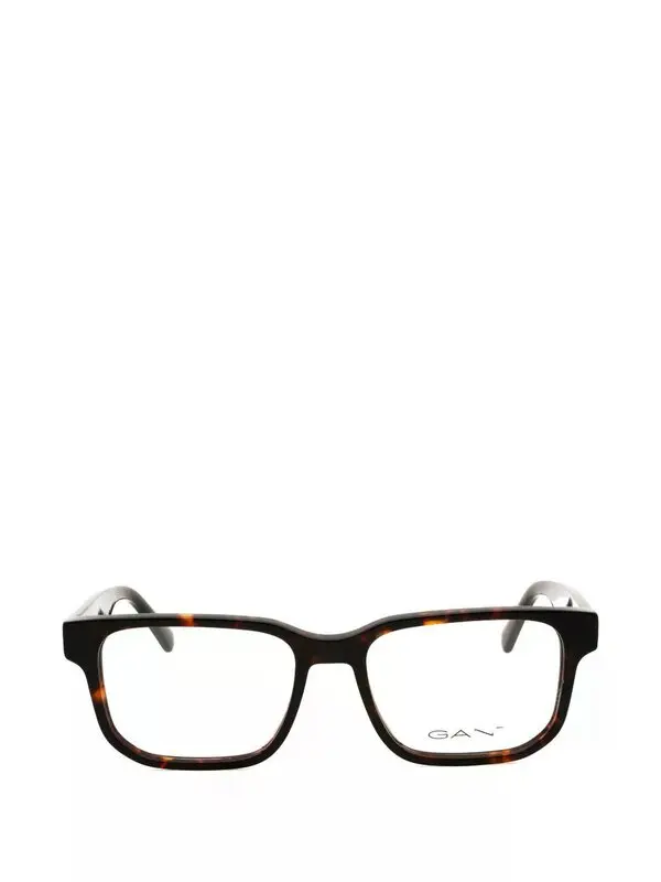 Gant Tortoiseshell-effect Rectangle-frame Glasses