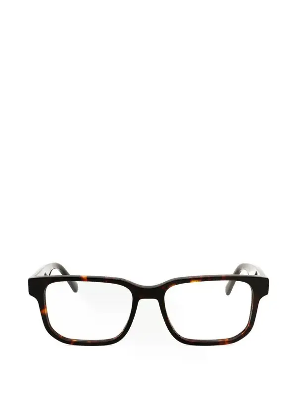 Gant Tortoiseshell-effect Rectangle-frame Glasses - Brown