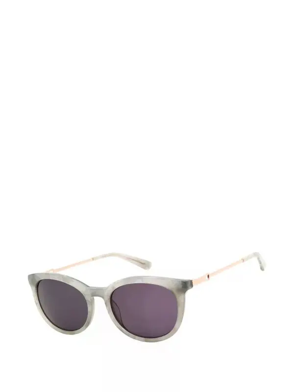 Anne Klein Oval-frame Sunglasses