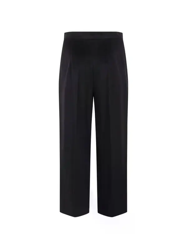 Max Mara Pleated Virgin Wool Trousers