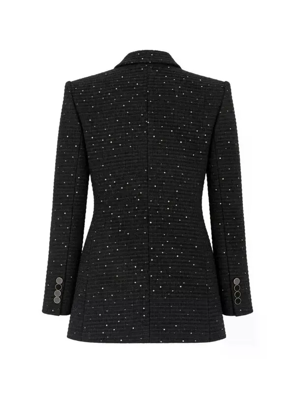 Redemption Sequin-embellished Tweed Blazer