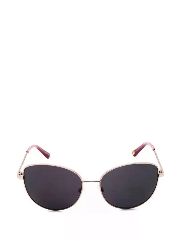 Anne Klein Cat-eye Metal Sunglasses