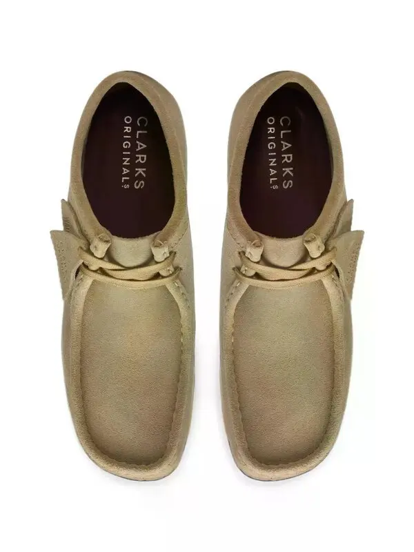 Clarks Wallabee Suede Boat Shoes