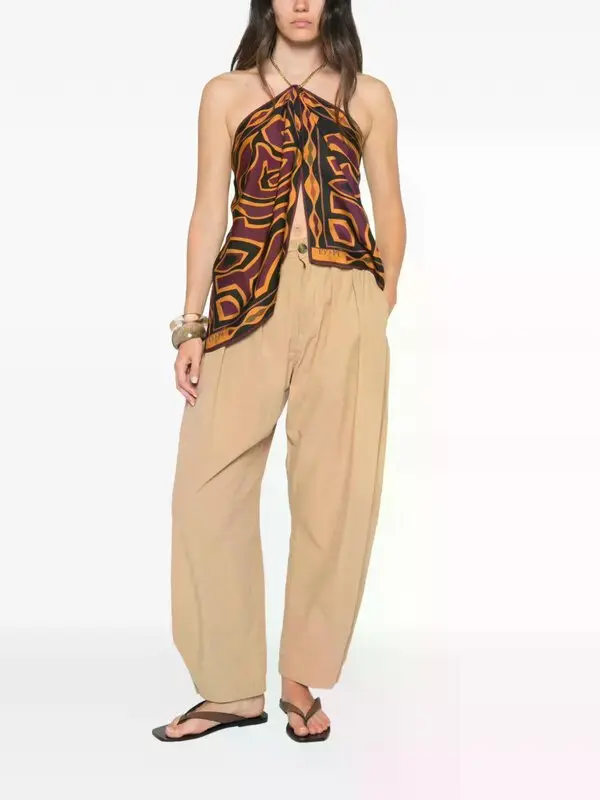 Emilio Pucci Chain-link Halterneck Top
