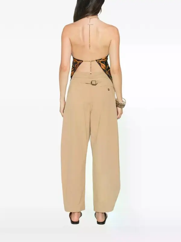 Emilio Pucci Chain-link Halterneck Top